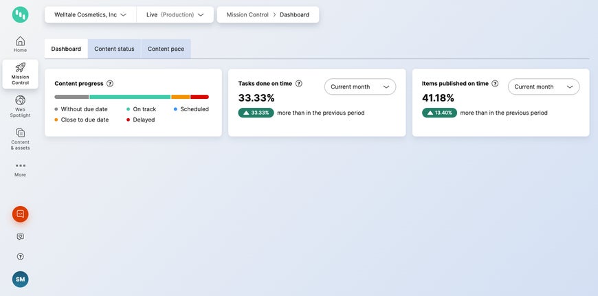 Mission Control | Kontent.ai Learn